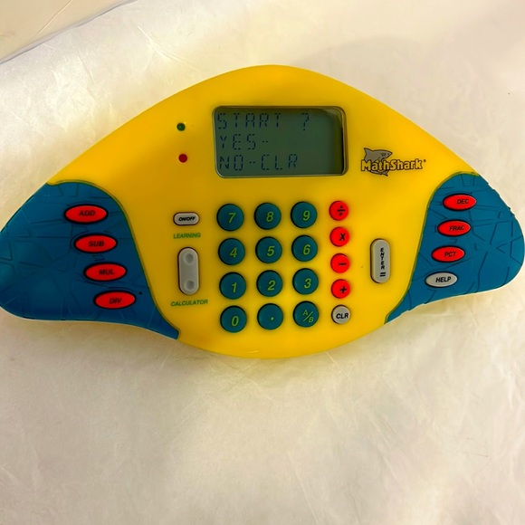 Math shark | Toys | Math Shark Model Ei849 Learning Game Calculator ...